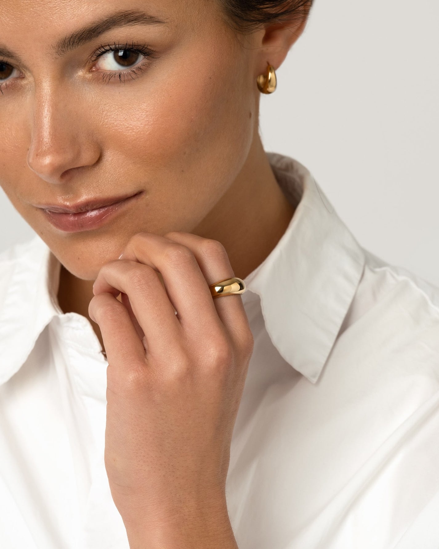 Bold Gold Ring – Mockberg