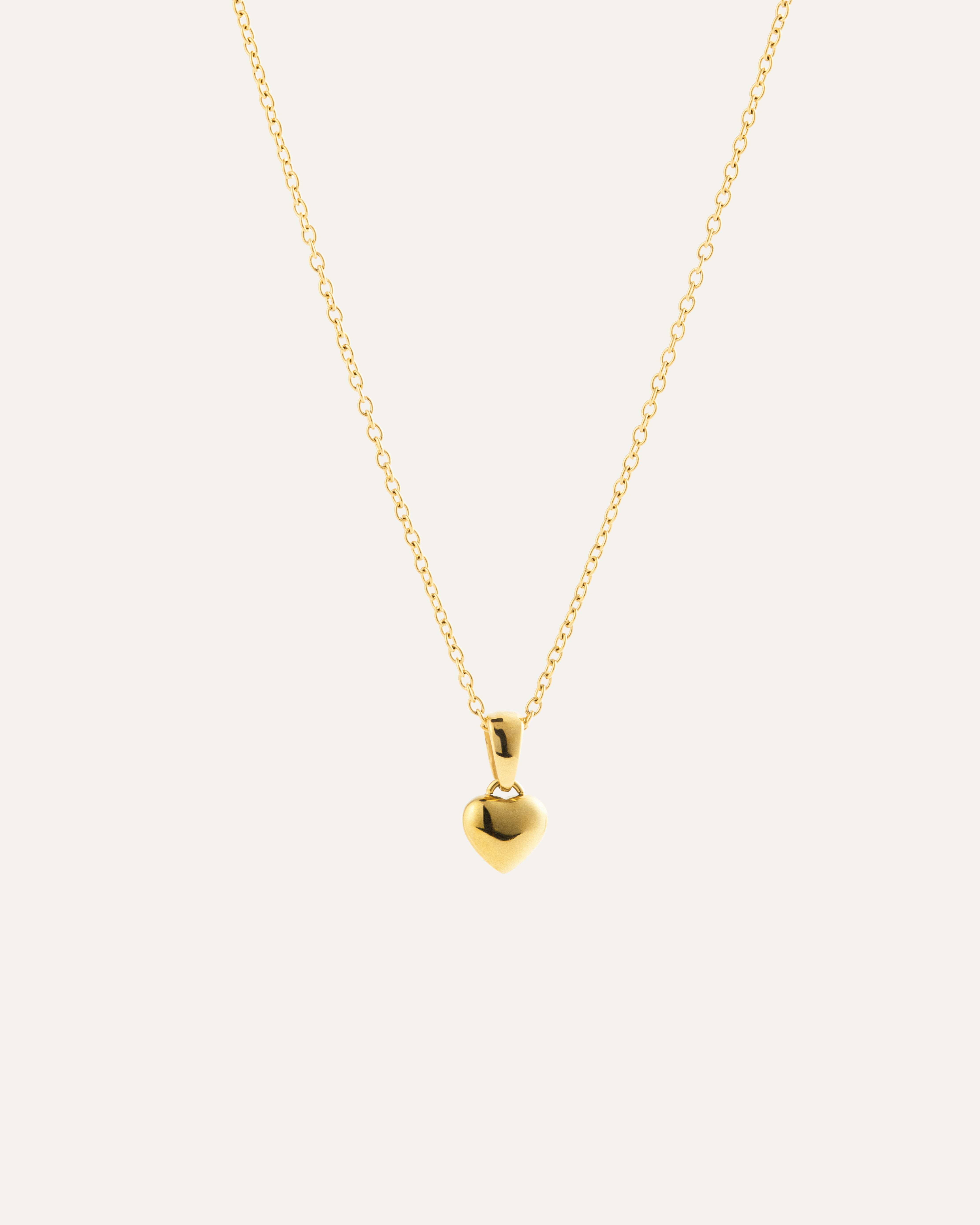 Sweetheart Gold Medium Necklace – Mockberg