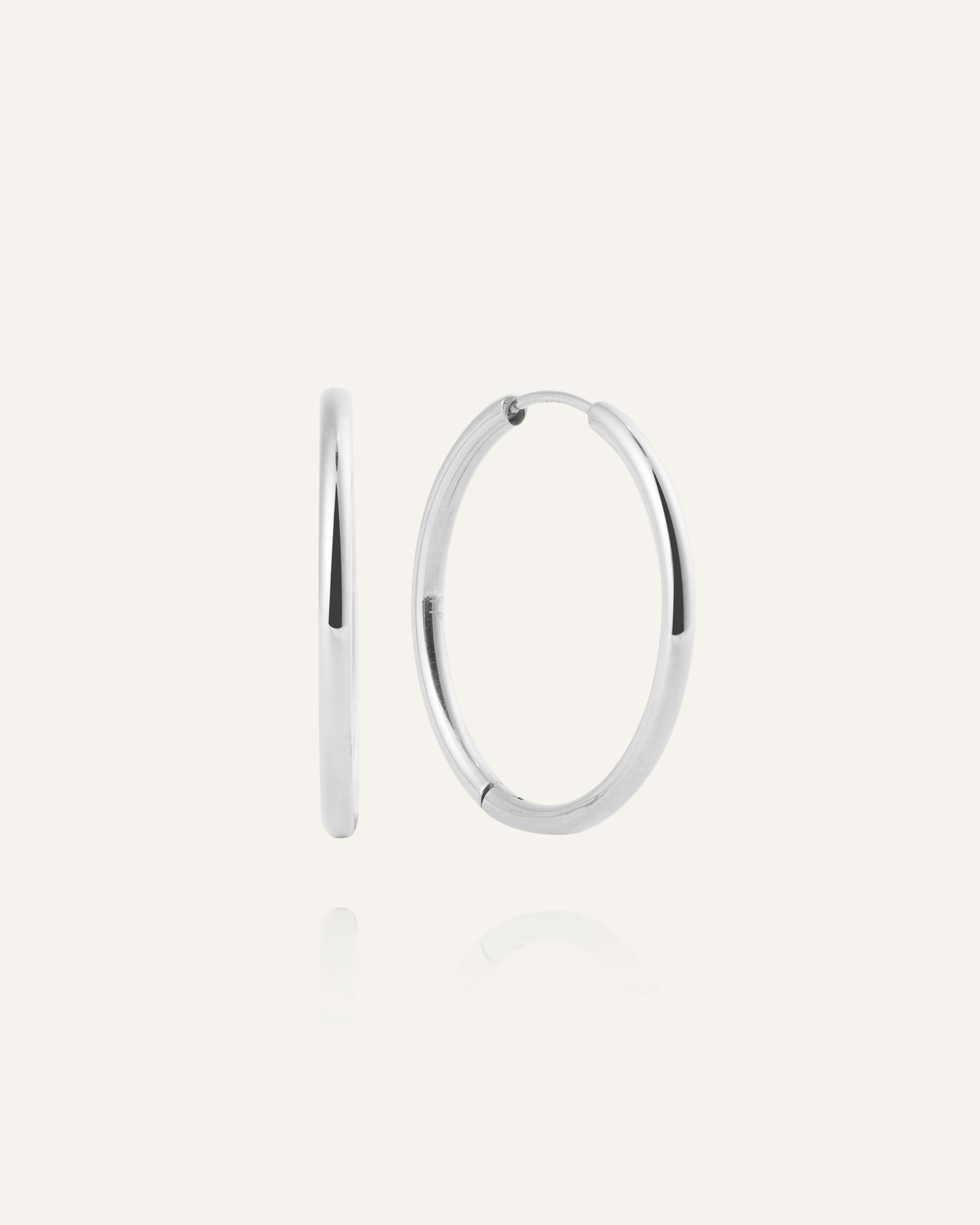 Slim Extra Large Hoops – Mockberg