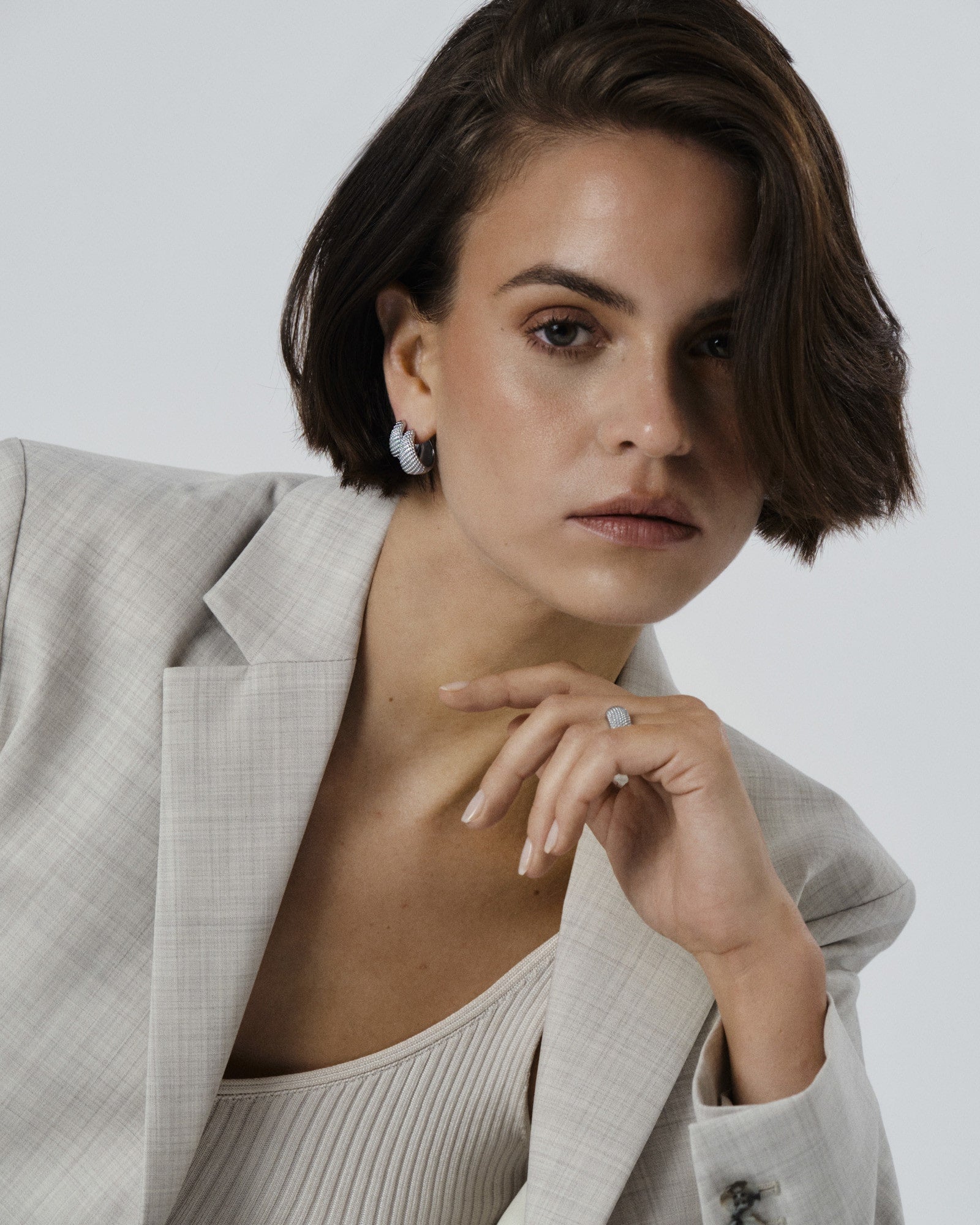 Honey Hoops Silver Large – Mockberg