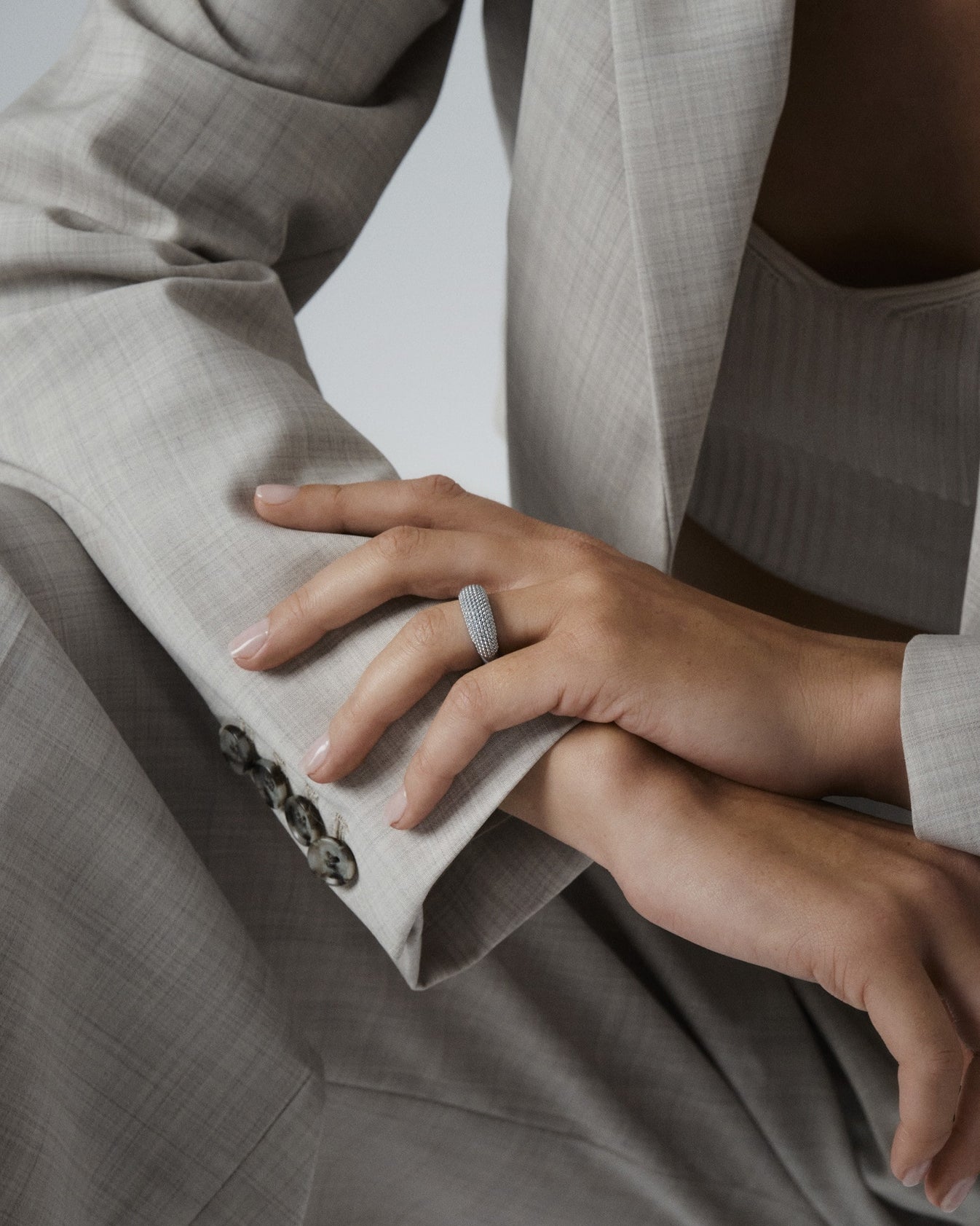 Honey Silver Ring – Mockberg