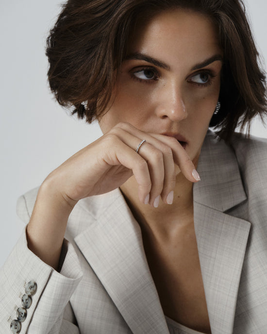 Shiny Silver Ring – Mockberg